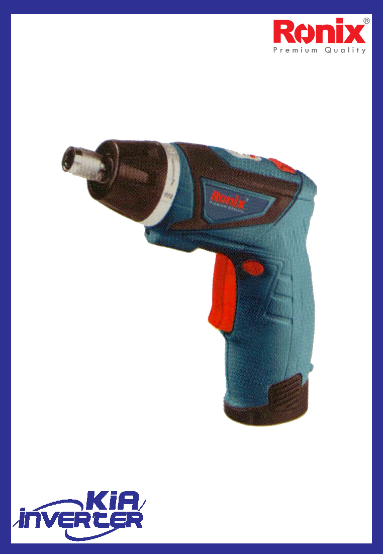 کیت دریل شارژی 7.2 ولت 49 پارچه رونیکس 8572